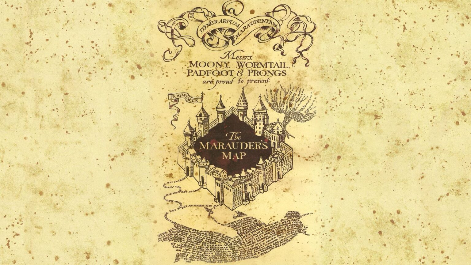 Create an Interactive Harry Potter Marauder's Map with a Raspberry Pi ...